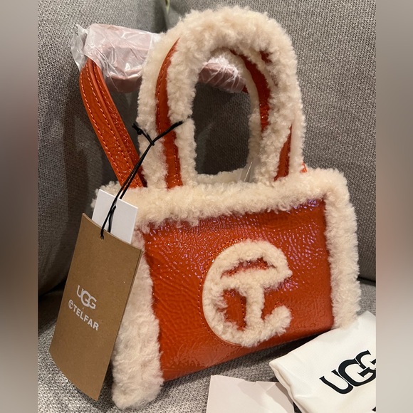 Telfar | Bags | New Ugg X Telfar Mini Small Shearling Shopper Crossbody ...